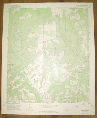 Tazewell North, Georgia 1971 Original Vintage USGS Topo Map | eBay