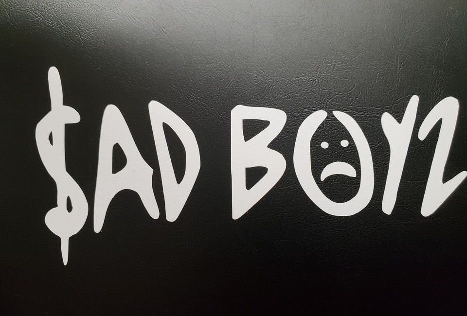 Sad Boyz Junior H $ad Boyz Tour Logo Sticker Vinyl Decal Car Waterproof ...