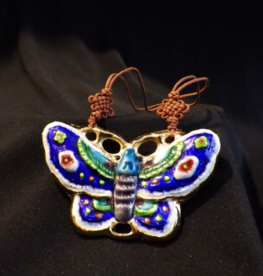 VINTAGE CERAMIC HANGING BUTTERFLY ORNAMENT in the CHRISTOPHER RADKO ...