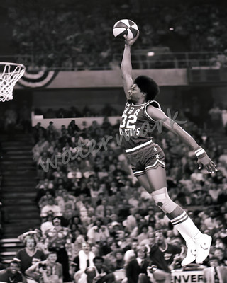 Julius Erving Free Throw Line Dunk