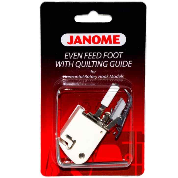 Janome 200311003 Even Feed Foot w/ Quilting Guide for MC6600 Janome 200311003 Even Feed Foot w/ Quilting Guide for MC6600