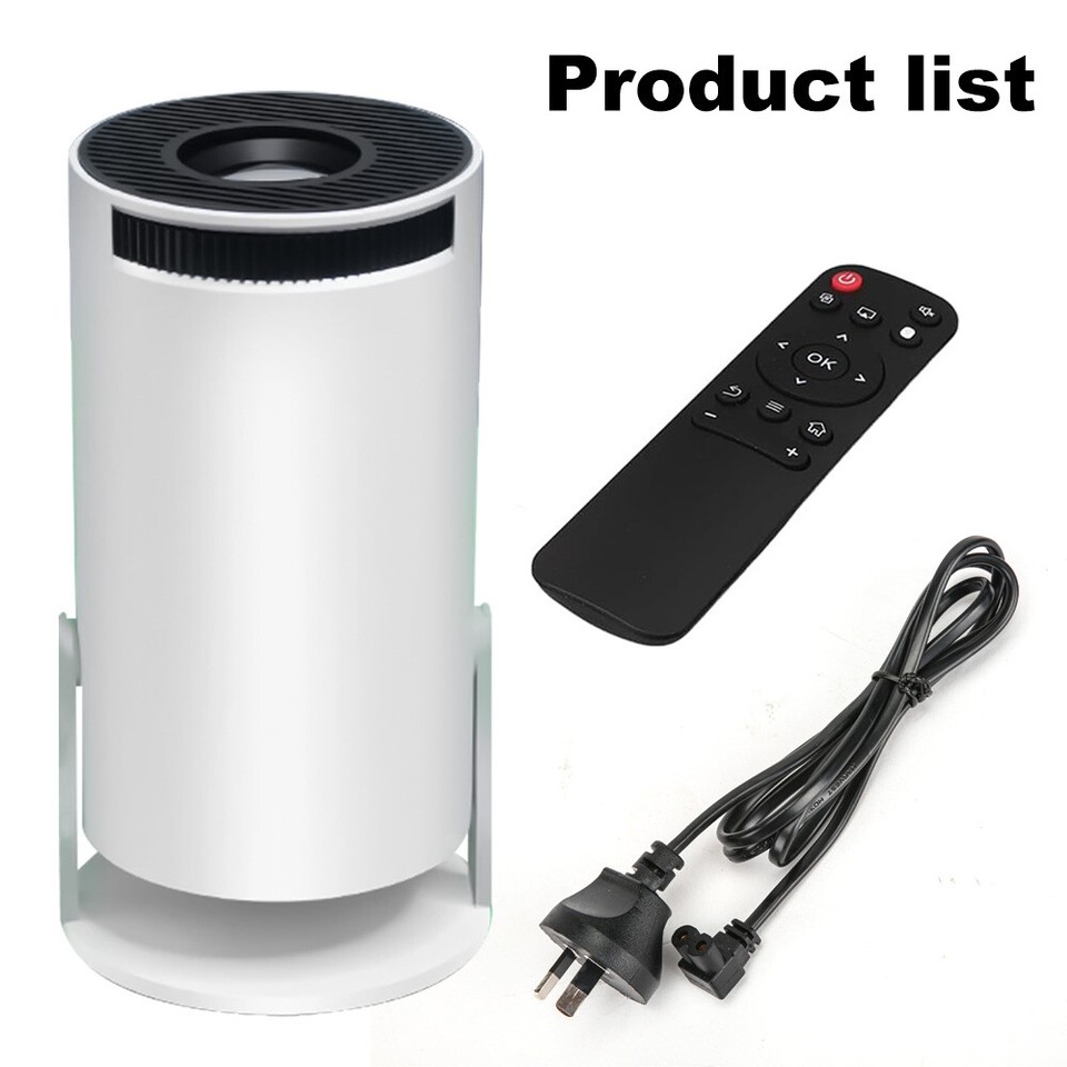 5G 4K UHD Projector Smart LED HD WiFi Bluetooth HDMI USB Android Office ...