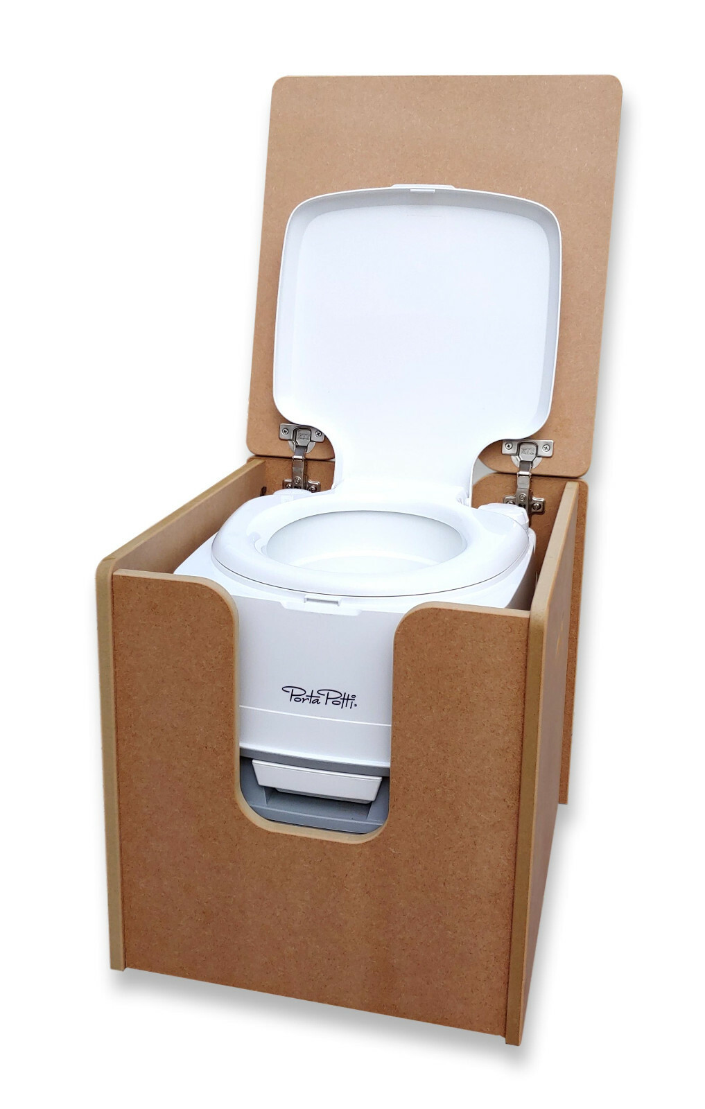 Porta Potti 145 345 toilet storage box / Buddy seat for camper van ...