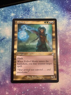 Magic the Gathering Frilled Mystic Retro Frame Ravnica Remastered MTG ...