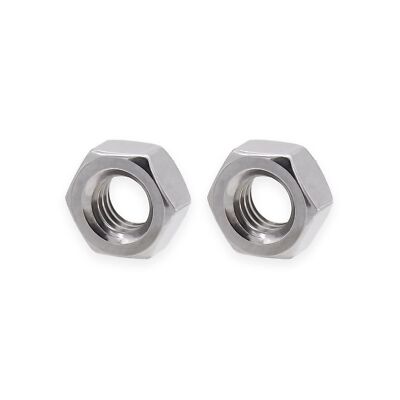 M5 Hex Nuts M5 x 0.8mm Stainless Steel 18-8 304 A2-70 Metric Coarse ...