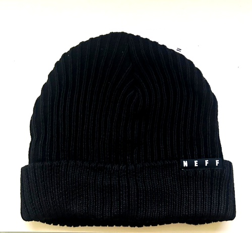 NEFF FISHERMAN BEANIE BLACK | Neff Headwear New | eBay