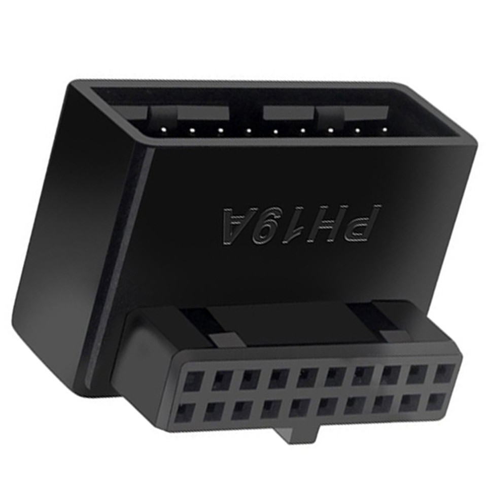 5X PH19A USB 3.0 Interner Header USB3.0 19/20P Sockel 90 Grad Adapter ...