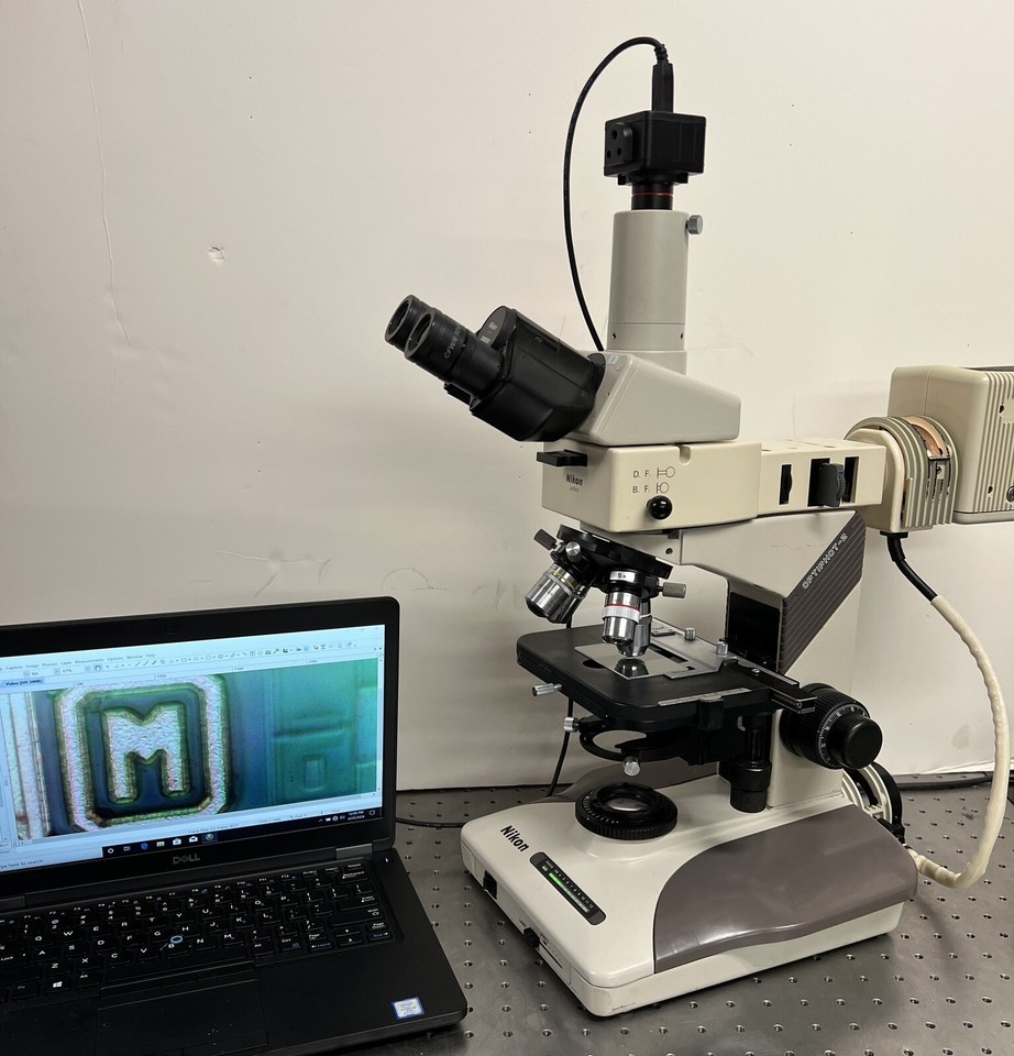Nikon Optiphot2 Nomarski DIC BF. Optiphot 100 Microscope + 5MP Cam | eBay
