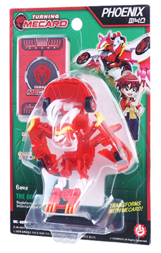 Turning Mecard Compact Series : PHOENIX Transformable Robot Car Toy ...