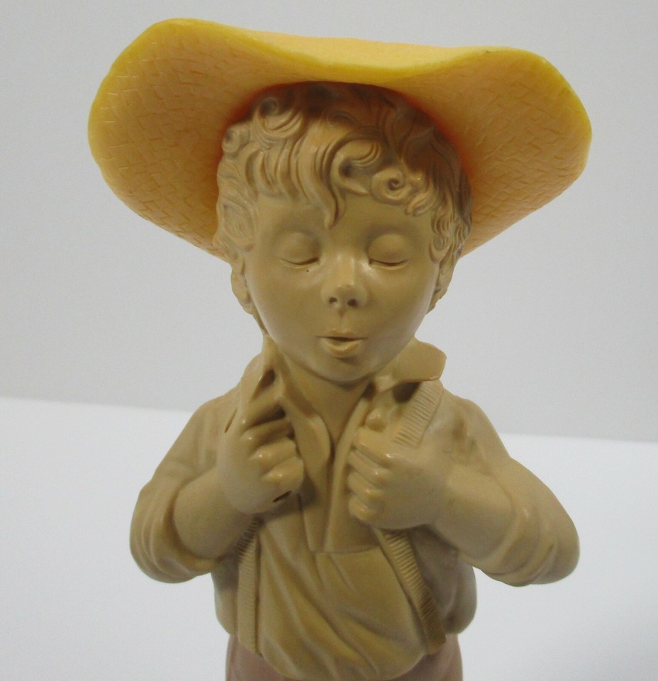 Avon Catch a Fish Sonnet Cologne Bottle Little Boy w/ Hat Suspenders ...