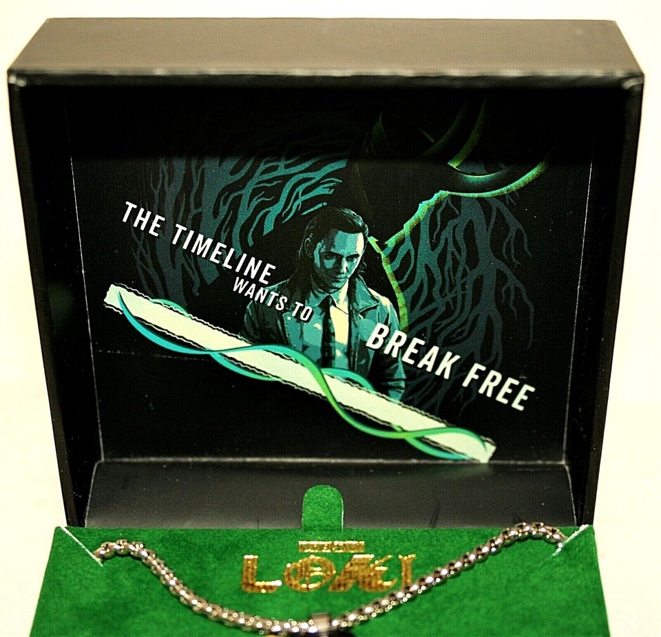 Marvel Studios Streaming Loki Horns Helmet Necklace Pendant New MIB ...