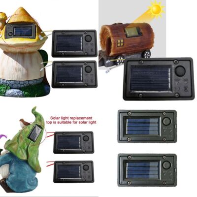 Solar Panel Boxes Hanging Lantern Garden Lantern Replacement Battery ...