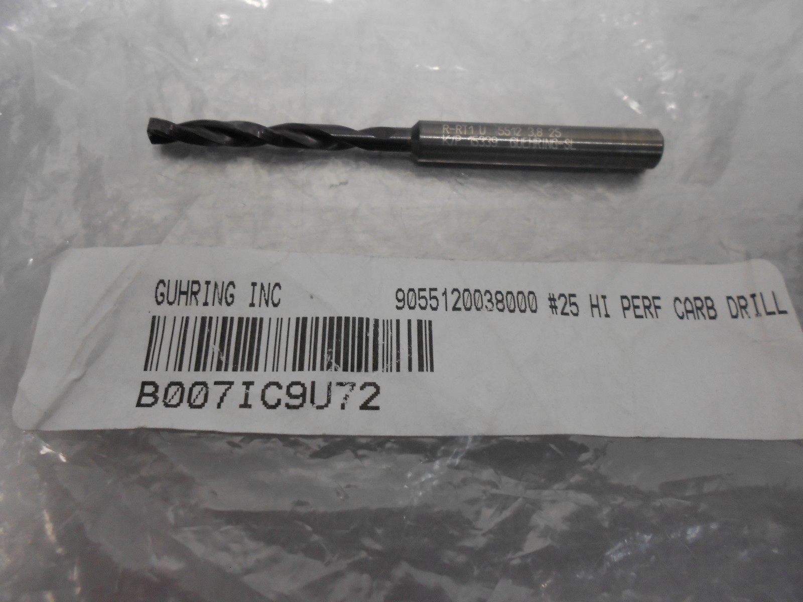 GUHRING 9055120038000 RT100 U Carbide Taper Length Drill | eBay