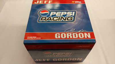 Jeff Gordon Pepsi Racing Action Mini Helmet with display case | eBay