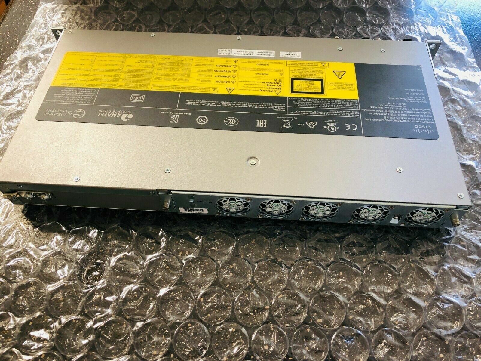 CISCO ASR-920-24SZ-M ASR920 w/ ASR920-24G-4-10G lic 2x DC PSU, 12 MTH ...