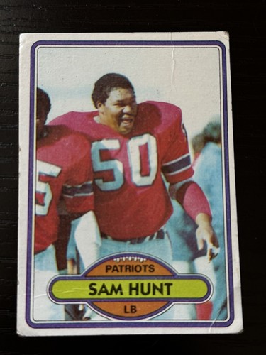 1980 Topps Football Vintage #62 Sam Hunt - New England Patriots | eBay