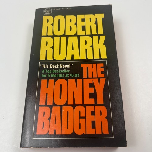 THE HONEY BADGER By Robert Ruark Fawcett Crest 1968 Paperback PB | eBay