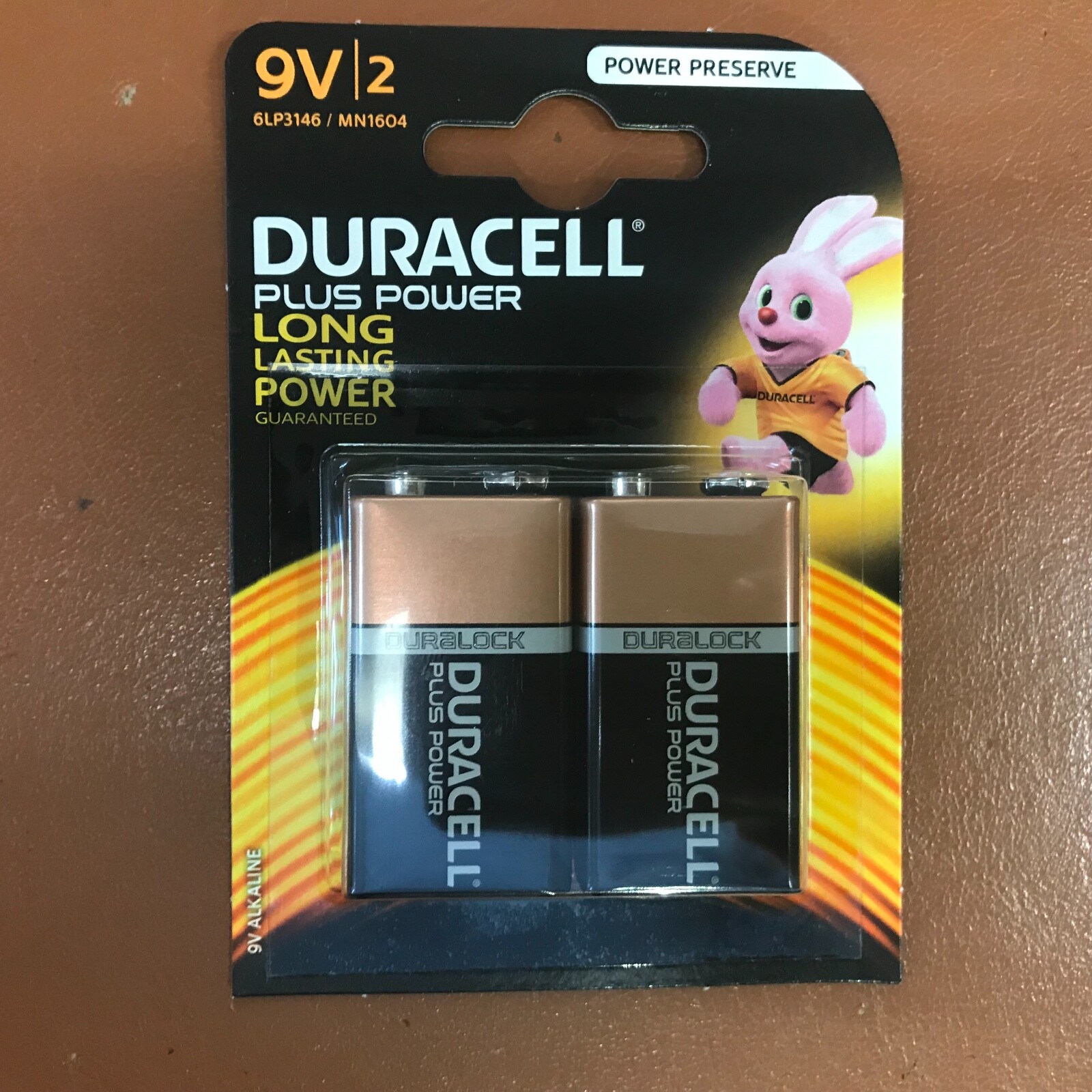 4x Duracell 9V PP3 Plus Power Batteries Smoke Alarm LR22 MN1604 Long ...