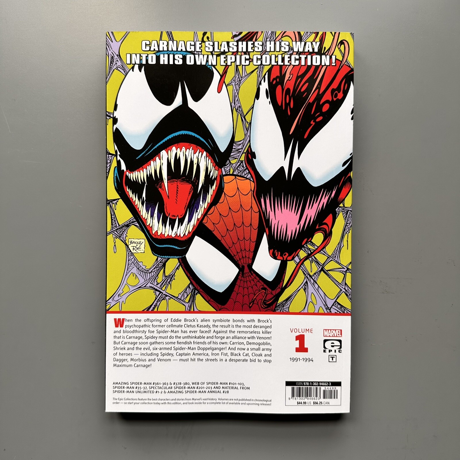 Carnage Epic Collection #1 (Marvel, 2022) for sale online | eBay