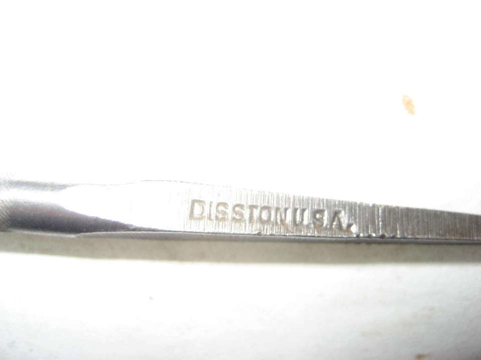 Vintage 7 3/4" DISSTON #2 Circular Round Rasp File Blacksmith Machinist ...