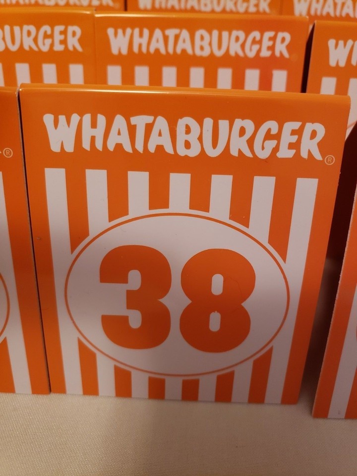 Individual WHATABURGER Restaurant Table Tent Numbers - Modern Glossy | eBay