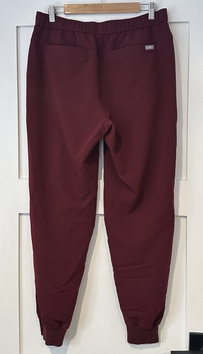 FIGS Tansen Jogger Red Maroon Scrub Pant Men's Size L Large 30” Inseam ...
