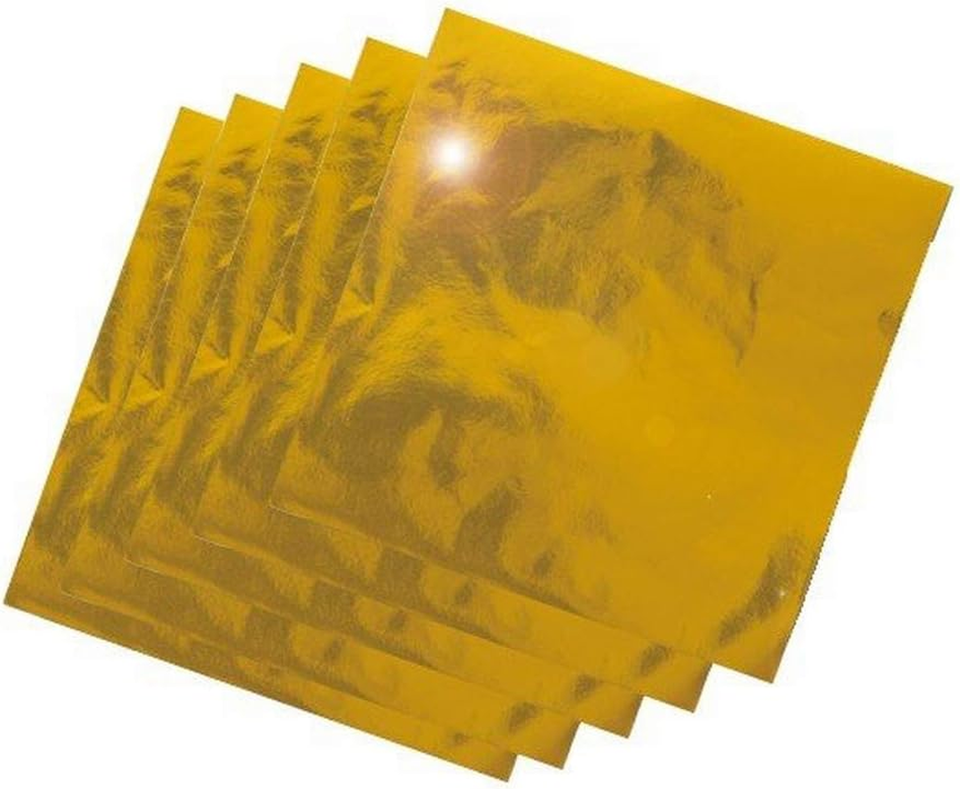 , Japanese Origami Folding Paper Solid Gold Color, Made in Japan, 100 ...