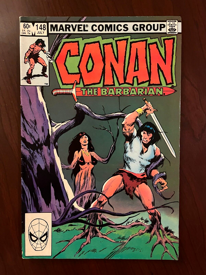 Conan the Barbarian #148 #167 #199 (Marvel 1983-87) Mike Kaluta Copper ...
