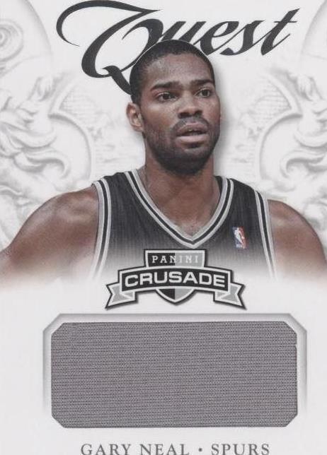 2012-13 Panini Crusade - Quest Memorabilia Gary Neal #88 (MEM) for sale ...