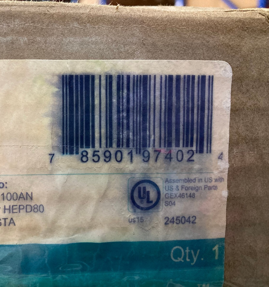 Square D Homeline Outdoor Main Breaker Load Center with Cover 100A ...