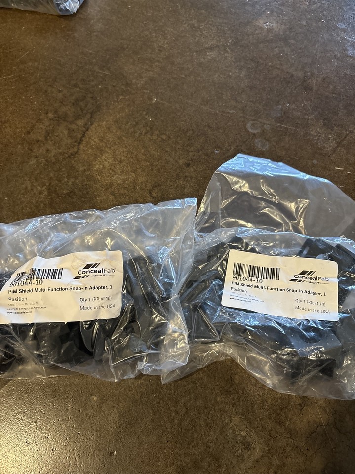 Lot of 2 Conceal Fab PIM Shield Multi-Function Snap-In Adapter 901044 ...