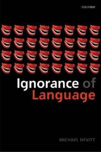 Ignorance of Language by Michael Devitt (2006, Hardcover) for sale online | eBay