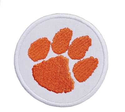 Clemson Tigers NCAA College Football Embroidered Sew On Iron On Patch ...