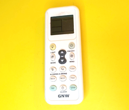 GNW AIR CONDITIONER AC UNIVERSAL REMOTE CONTROL K-1028E HW-1028E ...