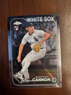 2024 Topps Chrome - Jonathan Cannon - RC White Sox Rookie USC12 | eBay
