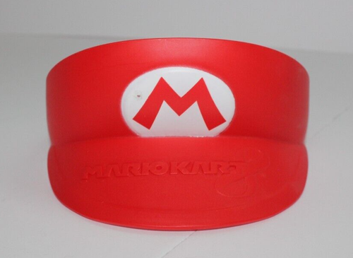 MARIO KART 8 McDonald's Red Plastic VISOR Happy Meal 2014 Promo ...