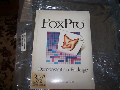 Vintage FoxPro Demonstration Package on 3.5 Disks - 1989,1991 - For PC ...