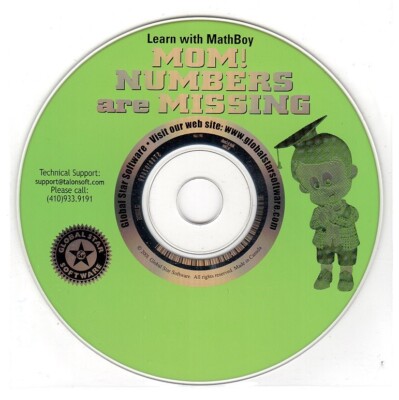MOM! NUMBERS are MISSING (Ages 4-10) (PC-CD, 2001) for Windows -NEW CD ...