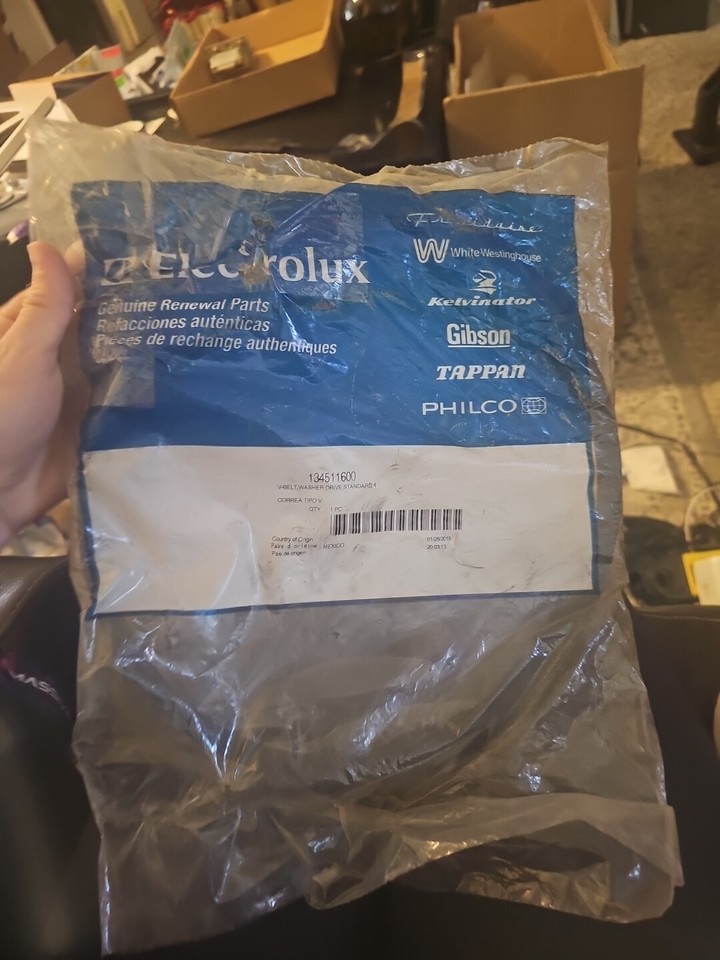 NEW Genuine OEM Frigidaire Washing Machine Drive Belt 134511600 | eBay