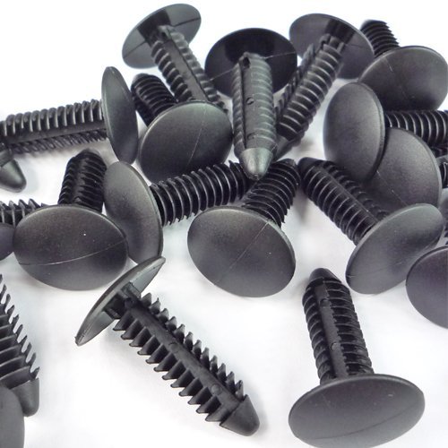 100 x Battery Heat Shield Retainer Radiator Baffle Clip For GM Chrysler ...