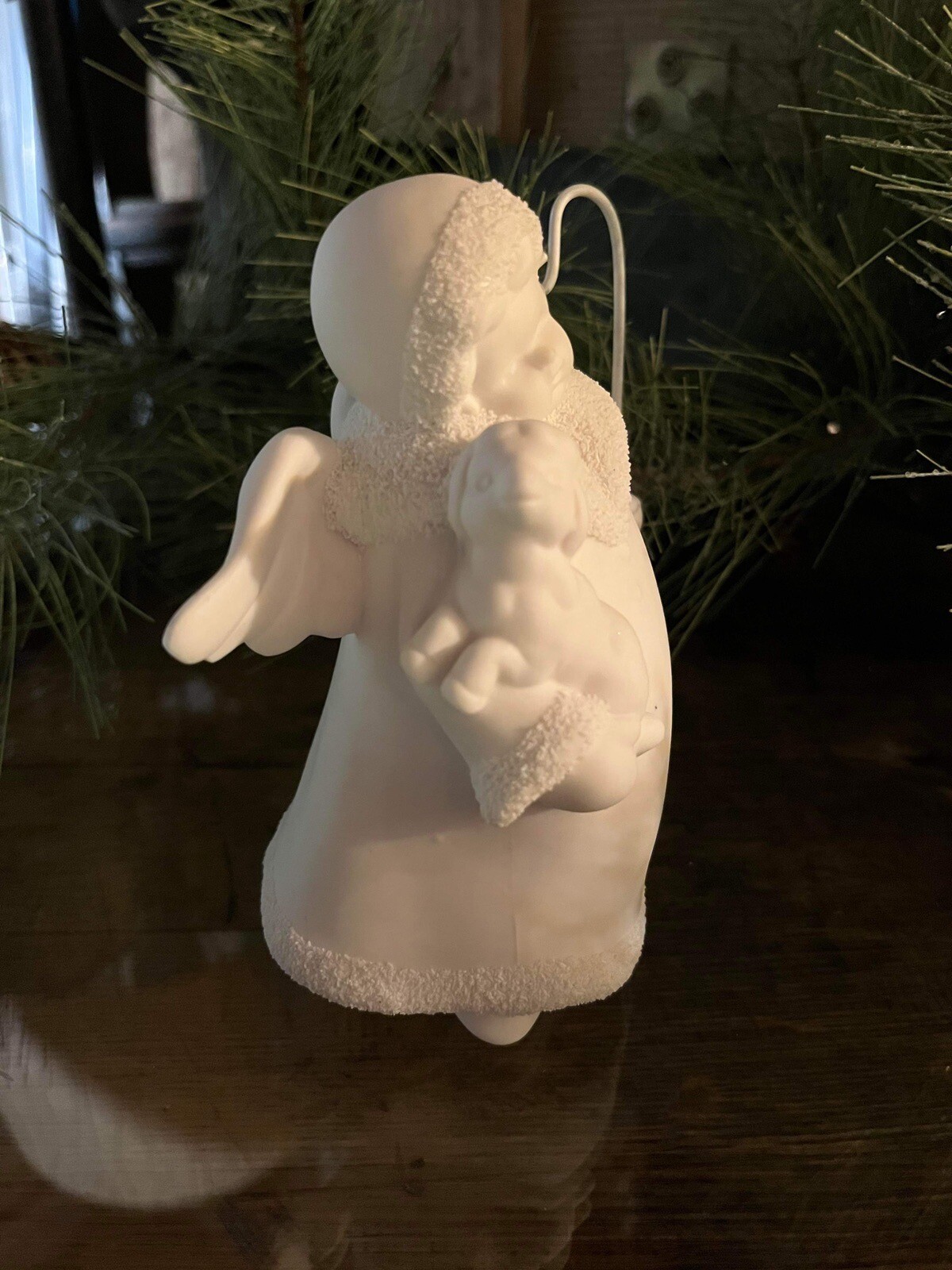 Vintage Porcelain Victorian Snow Angel Figurine Statue White 6” Tall ...