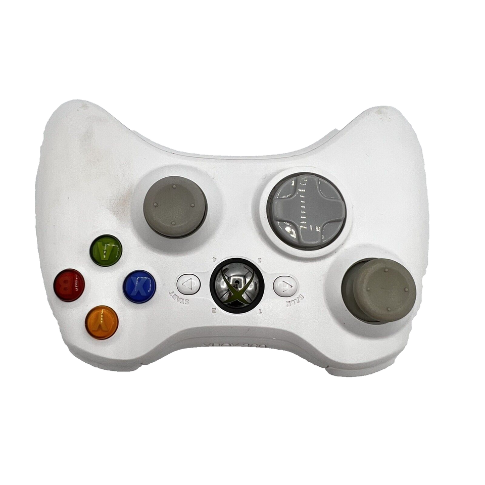 Genuine OEM Xbox 360 Wireless Controller White Authentic Untested GUC ...