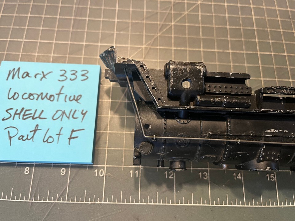 Marx Train 333 Locomotive Engine DIECAST METAL LOCO SHELL ONLY PART LOT ...