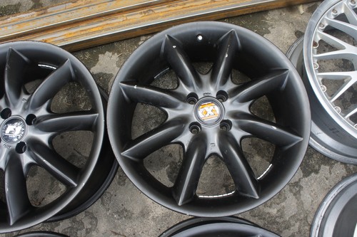 JDM 17" Panasport F1 Banana wheels 4x100 for Civic dc2 eg6 Kei Car MX5 ...