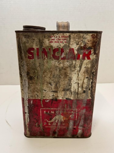 Vintage Sinclair 1 Gallon Empty Oil Can | eBay