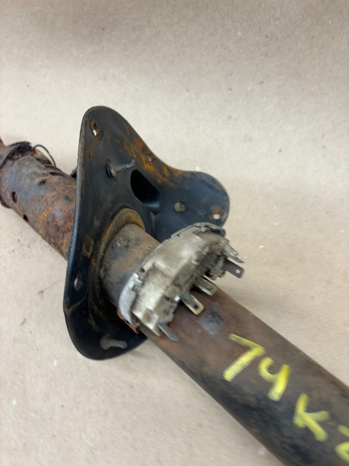 1973-1980 c10 c20 c30 SPLINE SHAFT STEERING COLUMN NON-TILT COLUMN ...