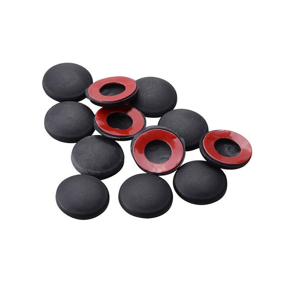 Universal 12x Car Interior Door Lock Screw Protector Cover Caps Trim ...