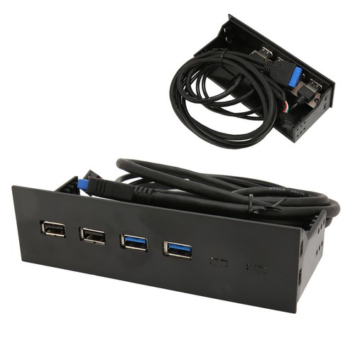 USB Front Panel 2 USB2.0 2 USB3.0 High Speed Transmission 5.25in ...