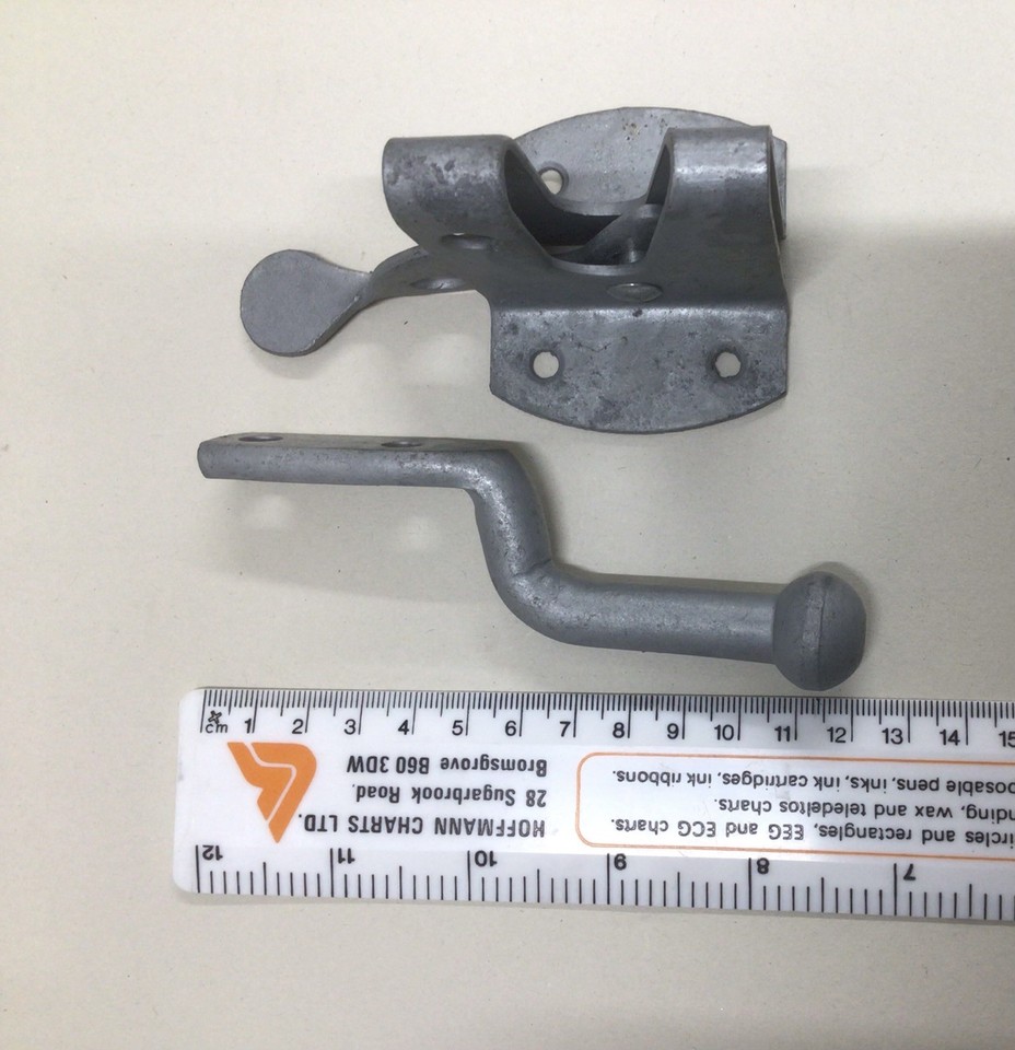 Heavy Duty Galvanised Auto Gate Latch, Rust Resistant Self Locking ...