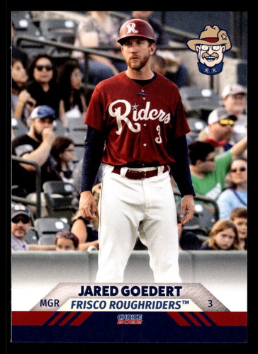 Jared Goedert 2022 Choice Frisco RoughRiders #30 Frisco RoughRiders | eBay